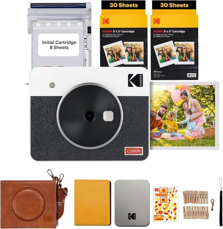 Test : kodak Mini Shot 3 Retro, instantané et imprimante compacte